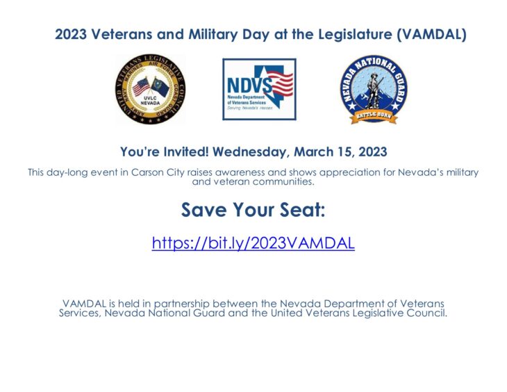 Nevada Department of Veterans Services - Page 3 of 84 - Serving Nevada ...