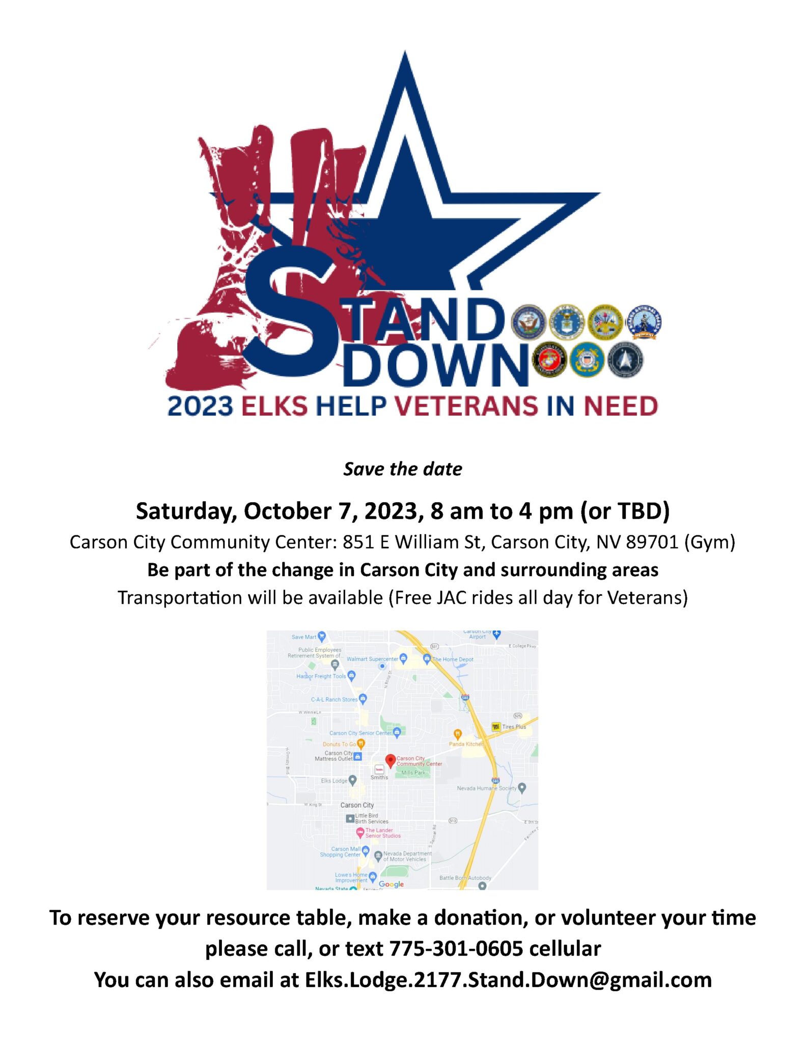 Stand Down 2023 Elks Help Veterans In Need - Nevada Department of ...